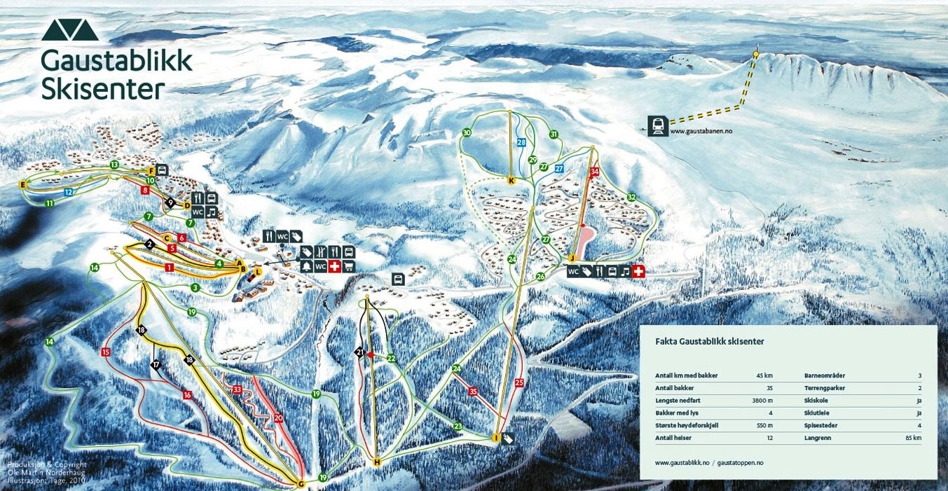 Gaustablikk skisenter åpent for hverdagskjøring resten av sesongen ...